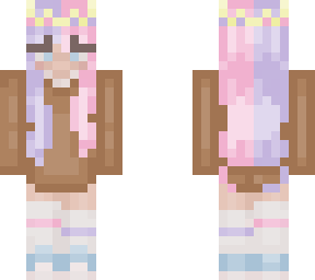 Cute Pastel Girl | Minecraft Skin