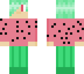 el chico sandia del dia de la fruta XD | Minecraft Skin