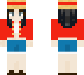female luffy | Minecraft Skins
