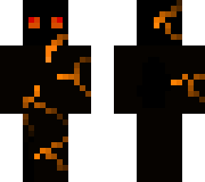 Fiery Core (cool effect) | Minecraft Skin