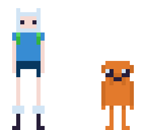 Adventure Time Finn | Minecraft Skins