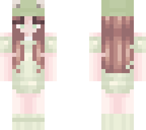 FROG GIRL (edited) | Minecraft Skin