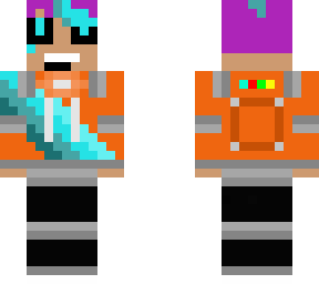 Glam rock Portaldust | Minecraft Skin