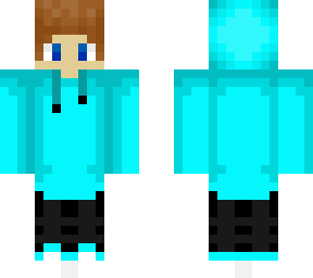Light blue boy | Minecraft Skin