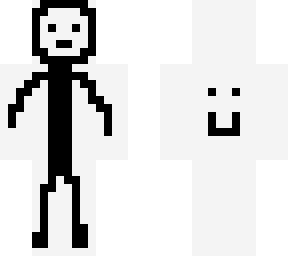 stick stickman man | Minecraft Skins
