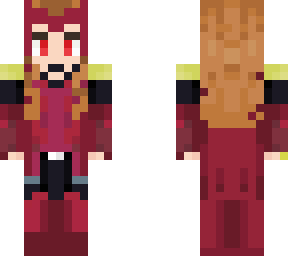 The Scarlet Witch V2 | Minecraft Skin