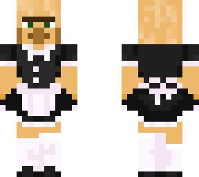 Villager Maid (No Hair) | Minecraft Skin