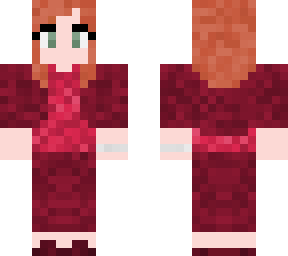 Wanda Maximoff (WandaVision Episode 2, Color) | Minecraft Skin