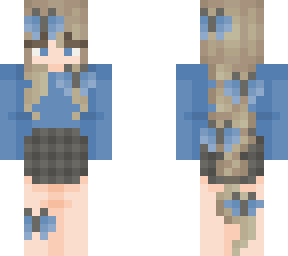 Curly Hair Girl | Minecraft Skins