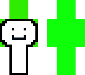 a cringy dream skin | Minecraft Skin