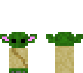 Baby Yoda | Minecraft Skin