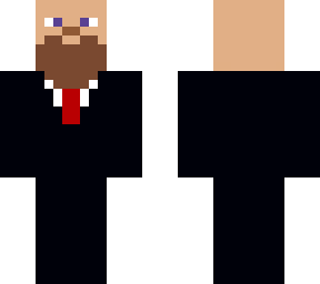 Bald steve but undressable suit | Minecraft Skin