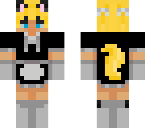 Blond catboy | Minecraft Skin