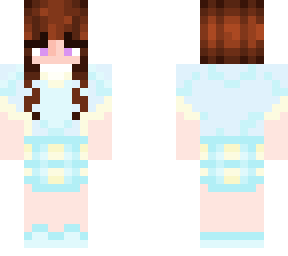 blue sunflower | Minecraft Skin
