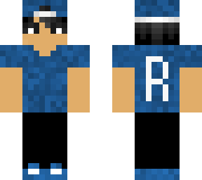 CAP BLUE BOY | Minecraft Skin
