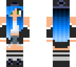 cool high school girl | Minecraft Skin