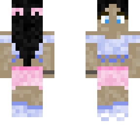 Cute latino girl | Minecraft Skin