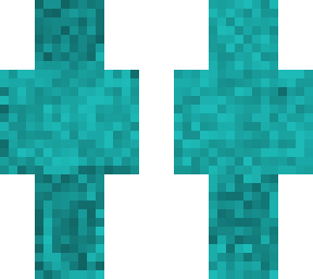 Cyan Man | Minecraft Skin