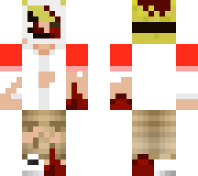 Dead TommyInnit (with dream mask) | Minecraft Skin