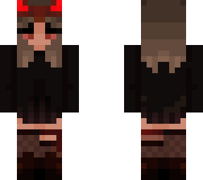devil girl | Minecraft Skin