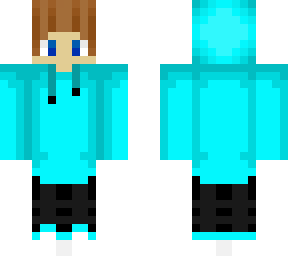 light blue boy v2 | Minecraft Skin
