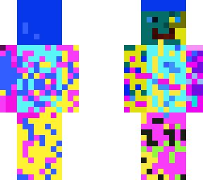 Lightning Steve | Minecraft Skin