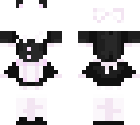 maid dress base | Minecraft Skin