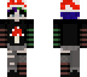 mushroom man poggers | Minecraft Skin