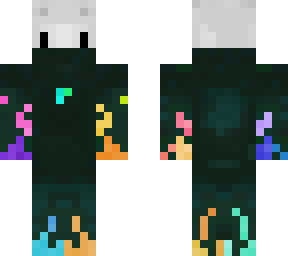 Rainbow Panda | Minecraft Skin