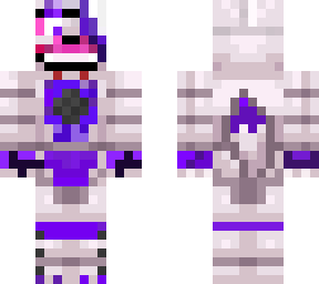 Roxy Oc Fnaf foxy design | Minecraft Skin