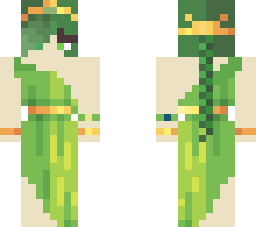 shy earth princess | Minecraft Skin