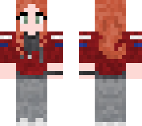 Wanda Maximoff (WandaVision Episode 7, Jacket) | Minecraft Skin