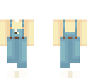 Aesthetic Sunflower | Minecraft Skin