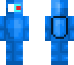 Among us blue imposter | Minecraft Skin