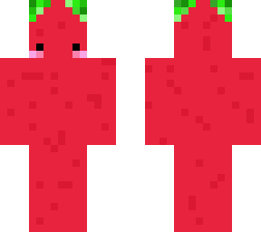 Cute Strawberry | Minecraft Skin