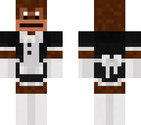 Monkey Maid Skin | Minecraft Skin