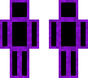 Purple outline | Minecraft Skin