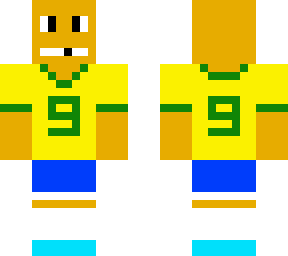 football brazil ronaldo anime | Minecraft Skins