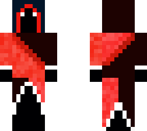Red and black | Minecraft Skin