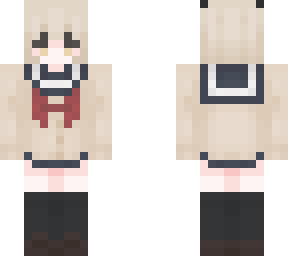 Remake of Himiko toga from my hero academia | Minecraft Skin