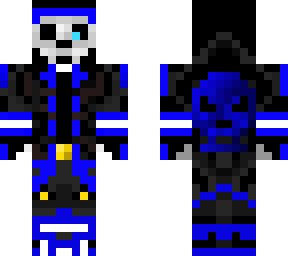 Blue Skull | Minecraft Skin