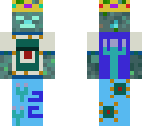 drowned king | Minecraft Skins