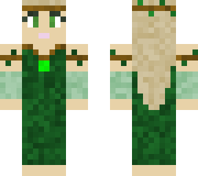 Forest Elf Girl | Minecraft Skin