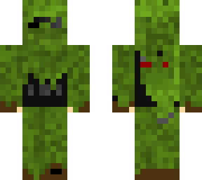 Ghillie suit V2 | Minecraft Skin