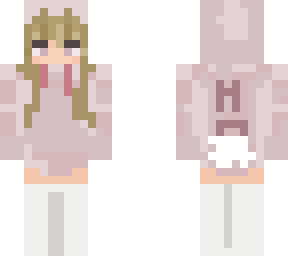 hooded girl | Minecraft Skins