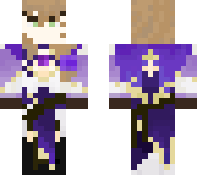lisa from genshin impact | Minecraft Skins