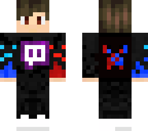 Minecraft twitch skin | Minecraft Skin