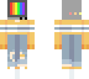 Pride Computer Head | Minecraft Skin