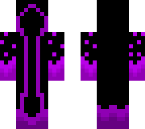 Purple Assassin With Powers | Minecraft Skin
