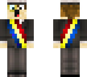 Shocked and suited Mayor season2 | Minecraft Skin